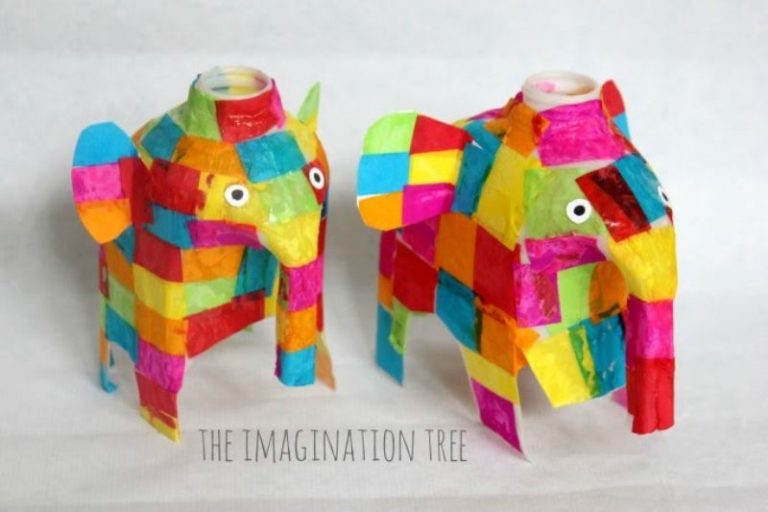 15 Elephant Craft Projects Kids Can Make at Home - Cool Kids Crafts