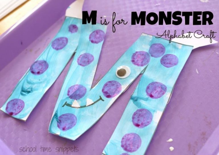 20 Magnificent and Marvelous Letter “M” Crafts - Cool Kids Crafts