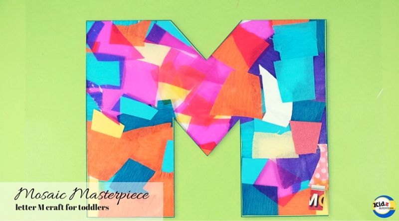 Letter M Crafts Leafolpor