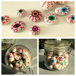 23 Unearthly DIY Halloween Painted Rocks for Kids - Cool Kids Crafts