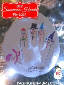 15 Snowman Handprint Ornament Craft Ideas to Try - Cool Kids Crafts