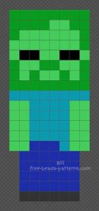 19 Minecraft Perler Bead Patterns for Kids - Cool Kids Crafts