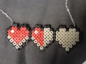 19 Eye-Catching Heart Perler Bead Patterns - Cool Kids Crafts