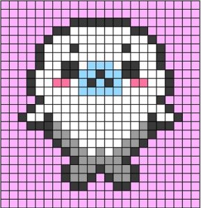 30 Kawaii Perler Bead Patterns to Melt Your Heart - Cool Kids Crafts