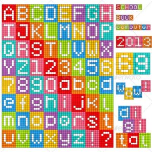 14 Perler Bead Letters for Young Children - Cool Kids Crafts