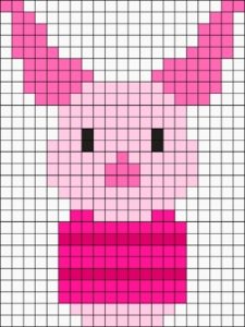 21 Beginner Friendly Pig Perler Beads Patterns - Cool Kids Crafts