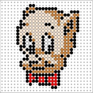 21 Beginner Friendly Pig Perler Beads Patterns - Cool Kids Crafts