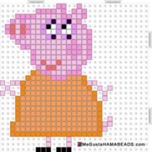 21 Beginner Friendly Pig Perler Beads Patterns - Cool Kids Crafts