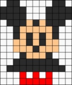 28 Adorable Mickey Mouse Perler Beads Patterns - Cool Kids Crafts
