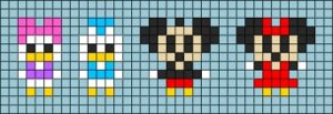 28 Adorable Mickey Mouse Perler Beads Patterns - Cool Kids Crafts