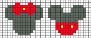 28 Adorable Mickey Mouse Perler Beads Patterns - Cool Kids Crafts