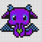 24 Legendary Dragon Perler Beads Designs - Cool Kids Crafts