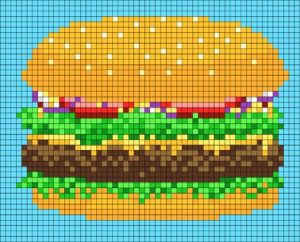34 Food Perler Bead Patterns You'll Love - Cool Kids Crafts