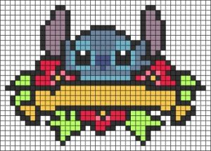 23 Unforgettable Stitch Perler Bead Patterns - Cool Kids Crafts