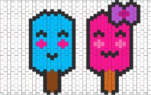 19 Hot Summer Perler Bead Patterns for Everyone - Cool Kids Crafts