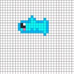 26 Not-So-Terrifying Perler Bead Shark Patterns - Cool Kids Crafts