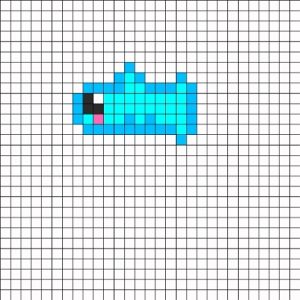 26 Not-So-Terrifying Perler Bead Shark Patterns - Cool Kids Crafts