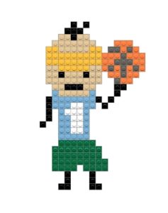 23 Basketball Perler Beads for Fans of the Sport - Cool Kids Crafts