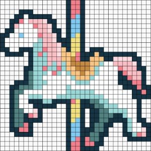 23 Impressive Horse Perler Bead Patterns - Cool Kids Crafts