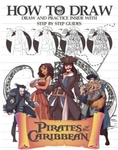 27 Easy Pirate Drawings for Children - Cool Kids Crafts