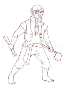 27 Easy Pirate Drawings for Children - Cool Kids Crafts