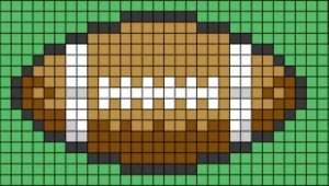 22 Football Perler Beads to Kick Off the Season - Cool Kids Crafts