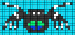 23 Hair-Raising Spider Perler Bead Patterns - Cool Kids Crafts