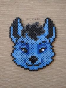 26 of the Mightiest Wolf Perler Bead Patterns - Cool Kids Crafts