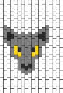 26 of the Mightiest Wolf Perler Bead Patterns - Cool Kids Crafts