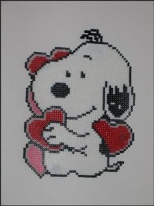 28 Cool Snoopy Perler Beads, Charlie Brown - Cool Kids Crafts