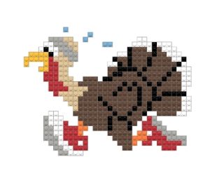 26 Thanksgiving Perler Bead Patterns to Craft - Cool Kids Crafts