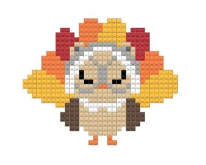 26 Thanksgiving Perler Bead Patterns to Craft - Cool Kids Crafts