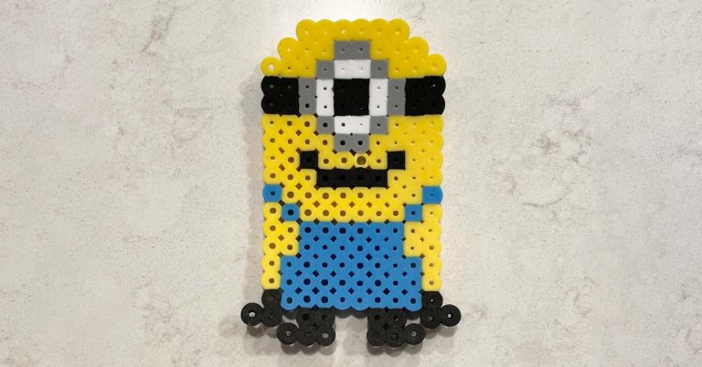 25 Minion Perler Bead Patterns to Impress Gru - Cool Kids Crafts