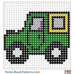20 Fun Car Perler Bead Patterns - Cool Kids Crafts