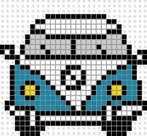 20 Fun Car Perler Bead Patterns - Cool Kids Crafts
