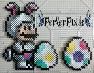 21 Cute and Fluffy Bunny Perler Beads - Cool Kids Crafts