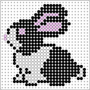 21 Cute and Fluffy Bunny Perler Beads - Cool Kids Crafts