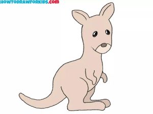 19 Cute and Easy Kangaroo Drawings - Cool Kids Crafts