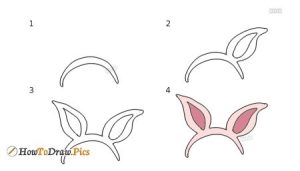 23 Easy Bunny Drawings Anyone Can Do - Cool Kids Crafts