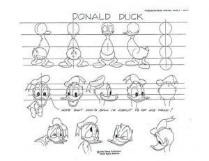 23 Fantastic Donald Duck Drawings - Cool Kids Crafts