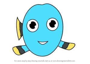 22 Easy Finding Nemo Character Drawings - Cool Kids Crafts