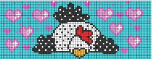 20 Cute Chicken Perler Beads to Craft - Cool Kids Crafts