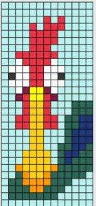 20 Cute Chicken Perler Beads to Craft - Cool Kids Crafts