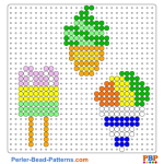 20 Ice Cream Perler Beads Perfect for Summer - Cool Kids Crafts