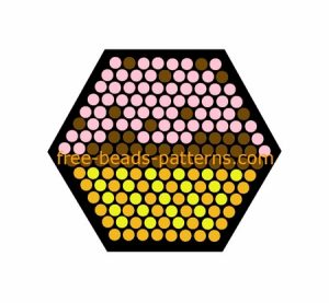 23 Creative Hexagon Perler Bead Patterns - Cool Kids Crafts