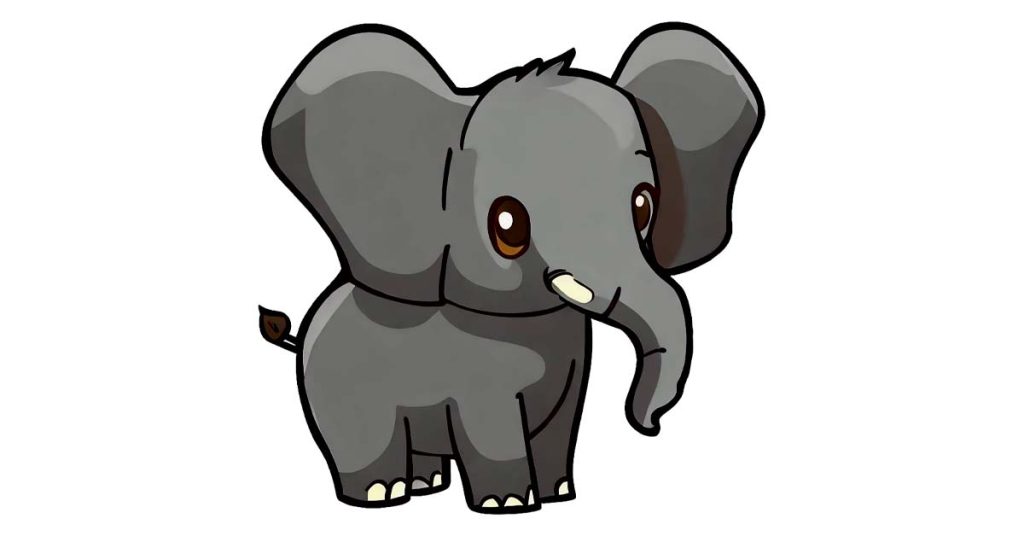 19 Majestic Elephant Drawings for All Artists - Cool Kids Crafts