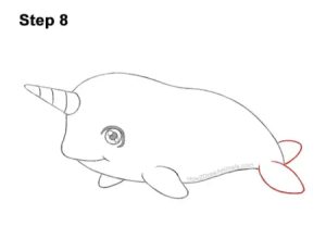 25 Majestic Narwhal Drawings for Sea Lovers - Cool Kids Crafts