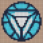 25 Invincible Iron Man Perler Beads - Cool Kids Crafts