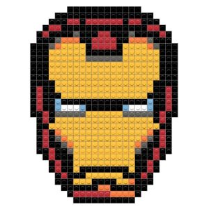 25 Invincible Iron Man Perler Beads - Cool Kids Crafts
