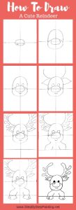 23 Cute and Easy Deer Drawings for Kids - Cool Kids Crafts
